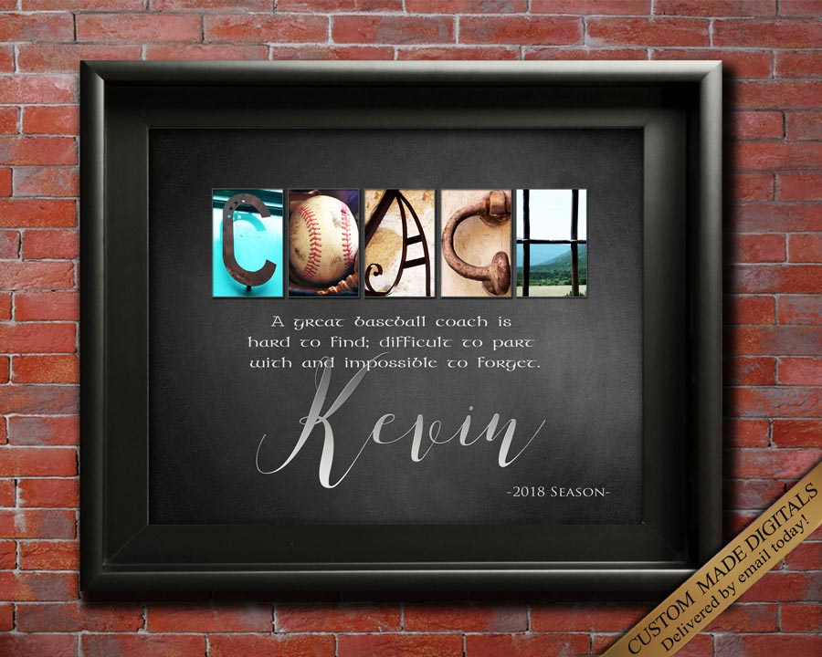 Coach Gift, Coach Retirement, Coach Appreciation, Basketball Hockey ...