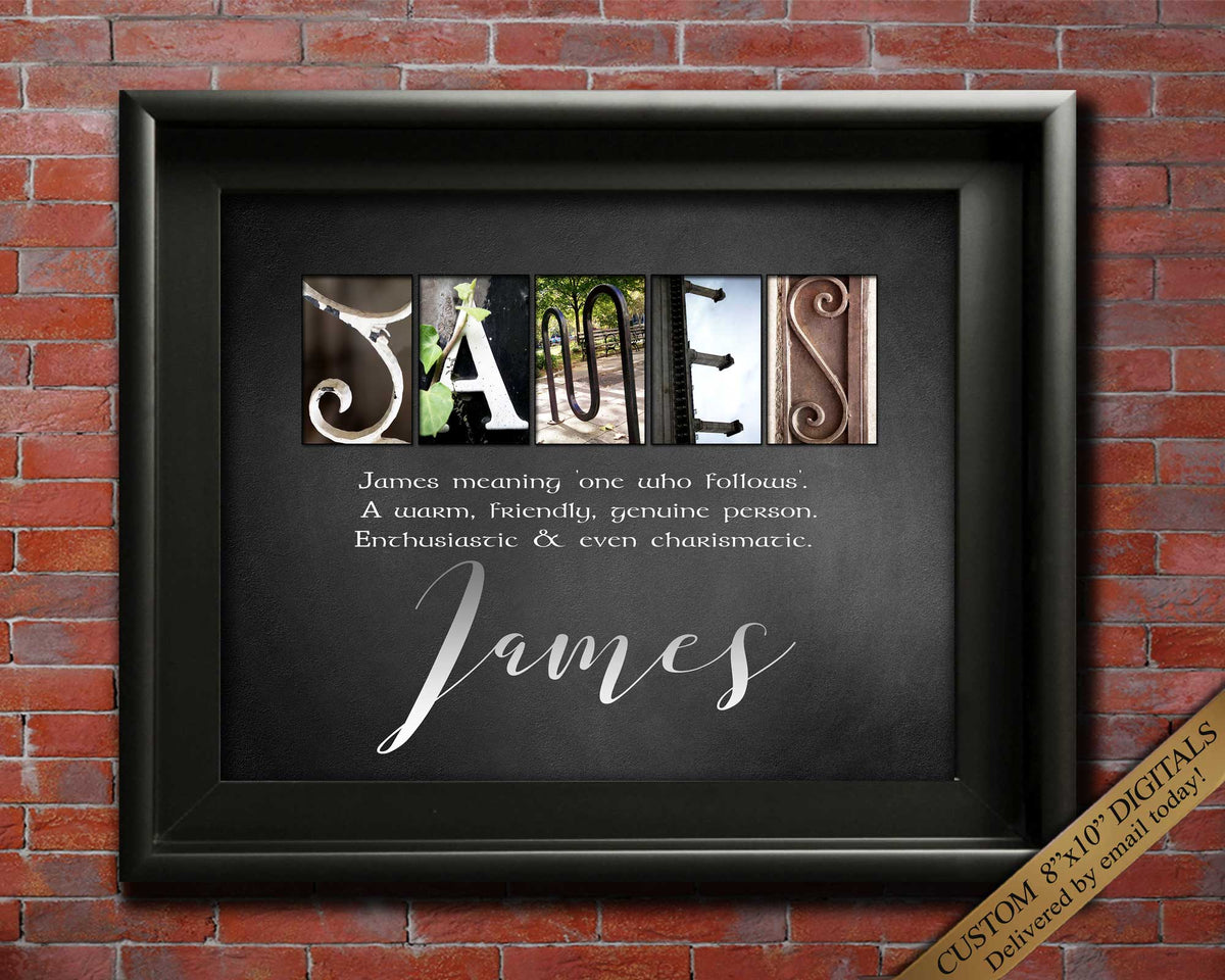 Custom Name Meaning Gifts | Any Name A-Z | Birthday Gift Ideas | First ...